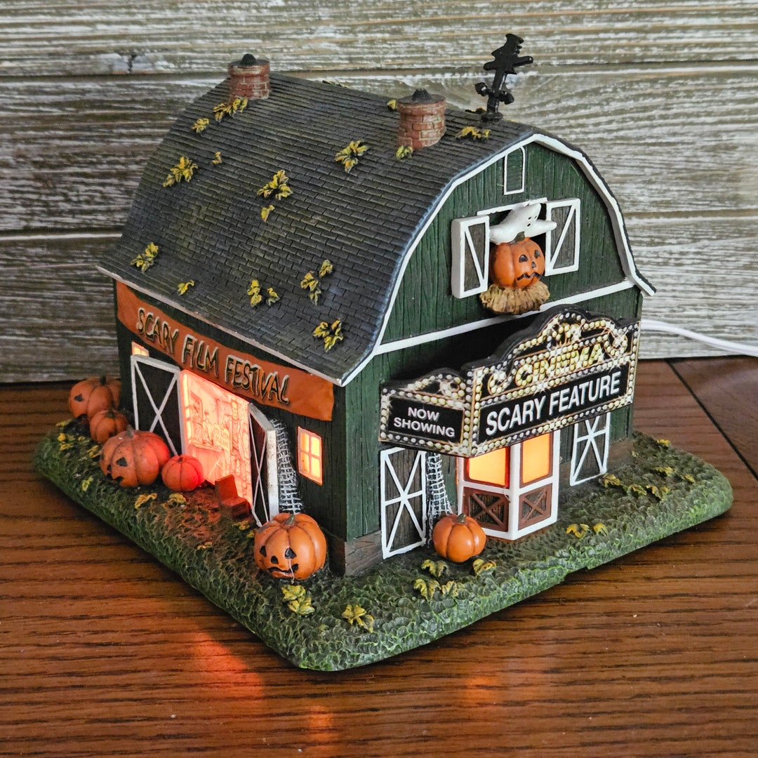 Rare HTF Hawthorne Village the Old Barn Theater From the John Deere ...