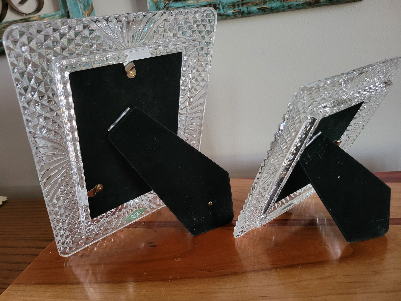 Vintage Shannon Crystal Designs of Ireland Picture Frames 4x6 | Etsy