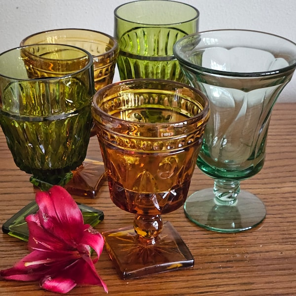 Green Glassware - Etsy