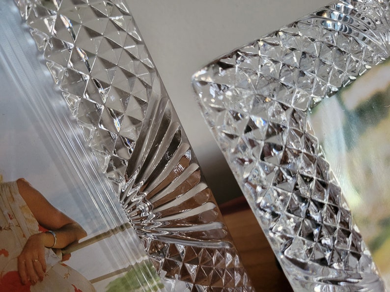 Vintage Shannon Crystal Designs of Ireland Picture Frames 4x6 | Etsy