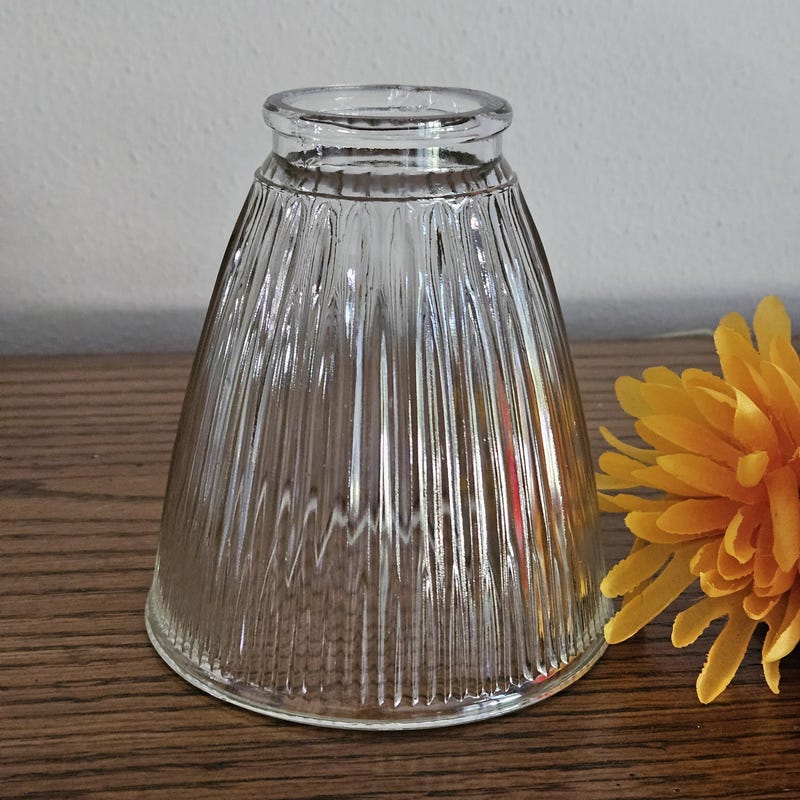 Prismatic Glass Lamp Shade - Etsy