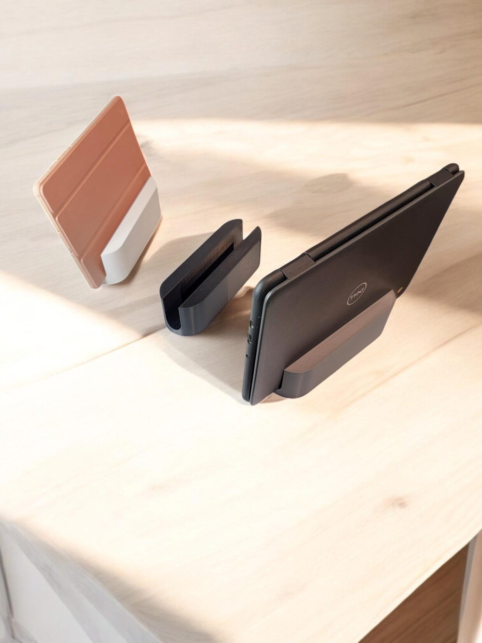 Vertical Laptop & Tablet Stand Space-saving Storage Organizer - Etsy
