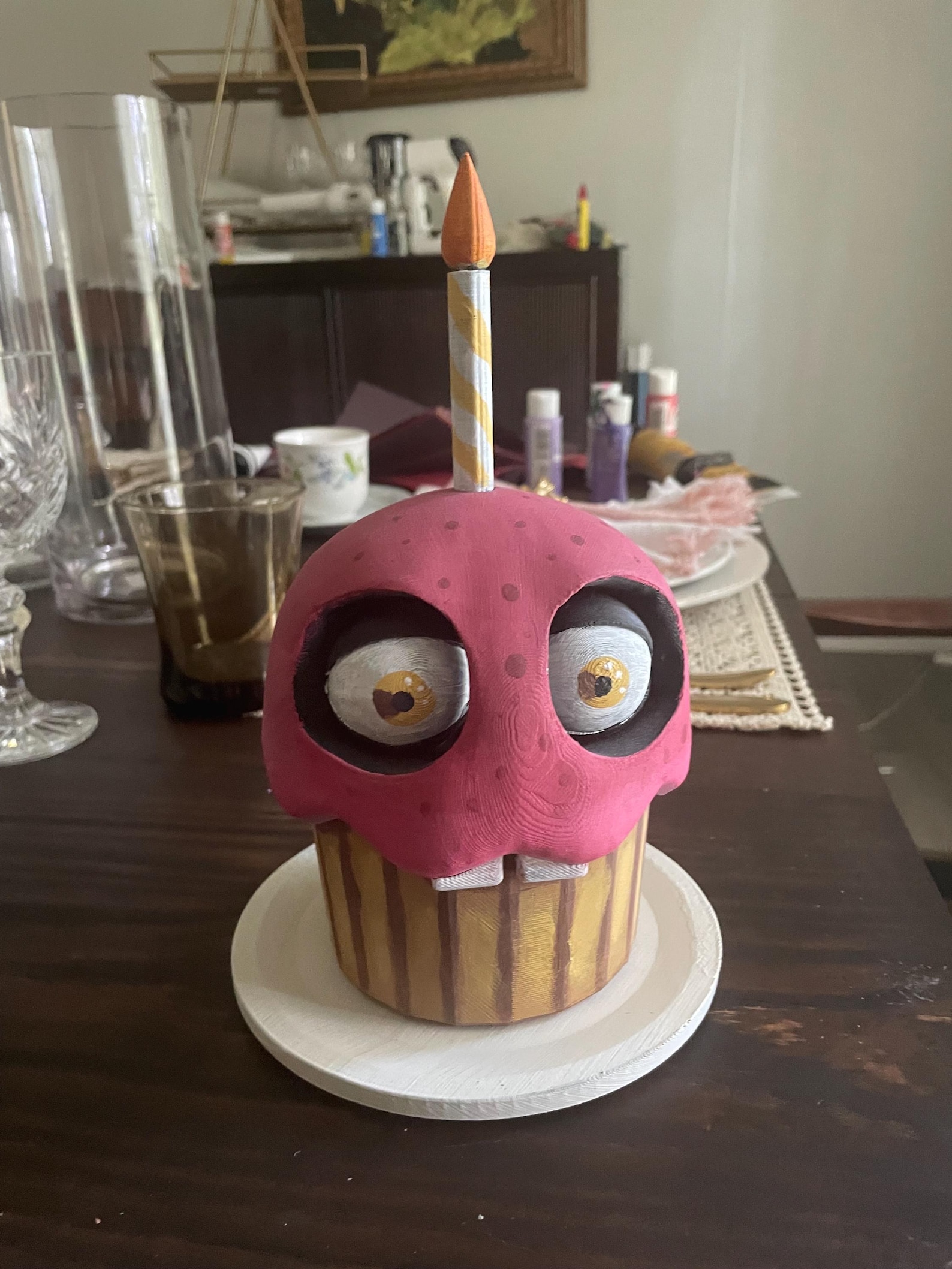 Fnaf Game Mr. Cupcake 3D Printed Replica - Etsy