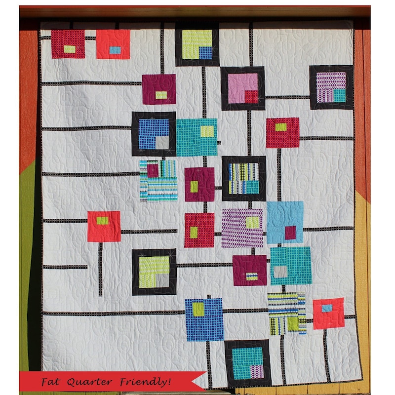 Mid Century Quilt Pattern - Etsy