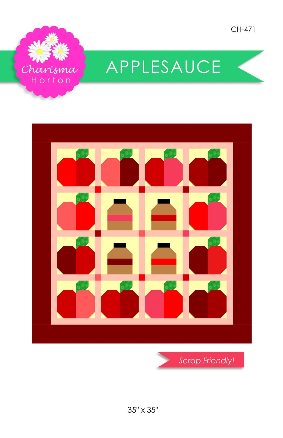 Applesauce Digital Quilt Pattern - Etsy