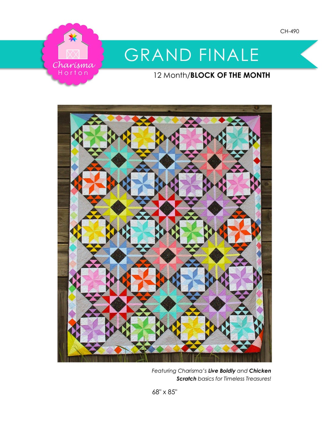Grand Finale Quilt Kit - Etsy