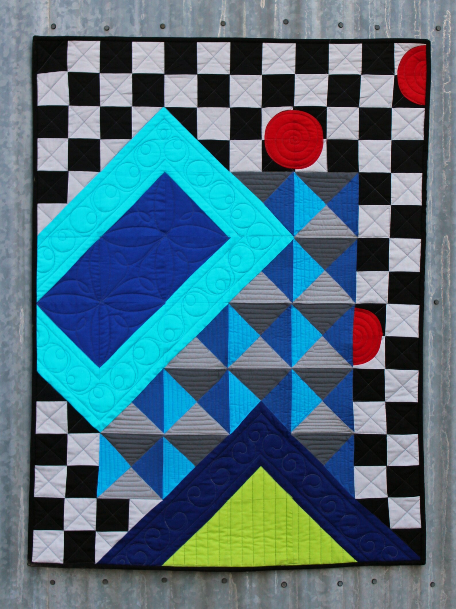 Retro Geo PDF Pattern | Etsy