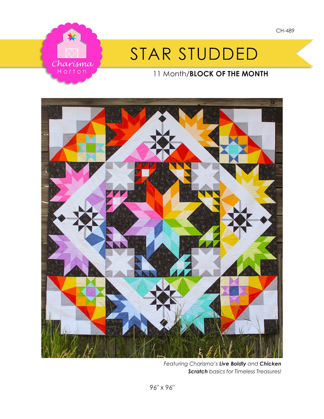 Star Studded Quilt Pattern - Etsy