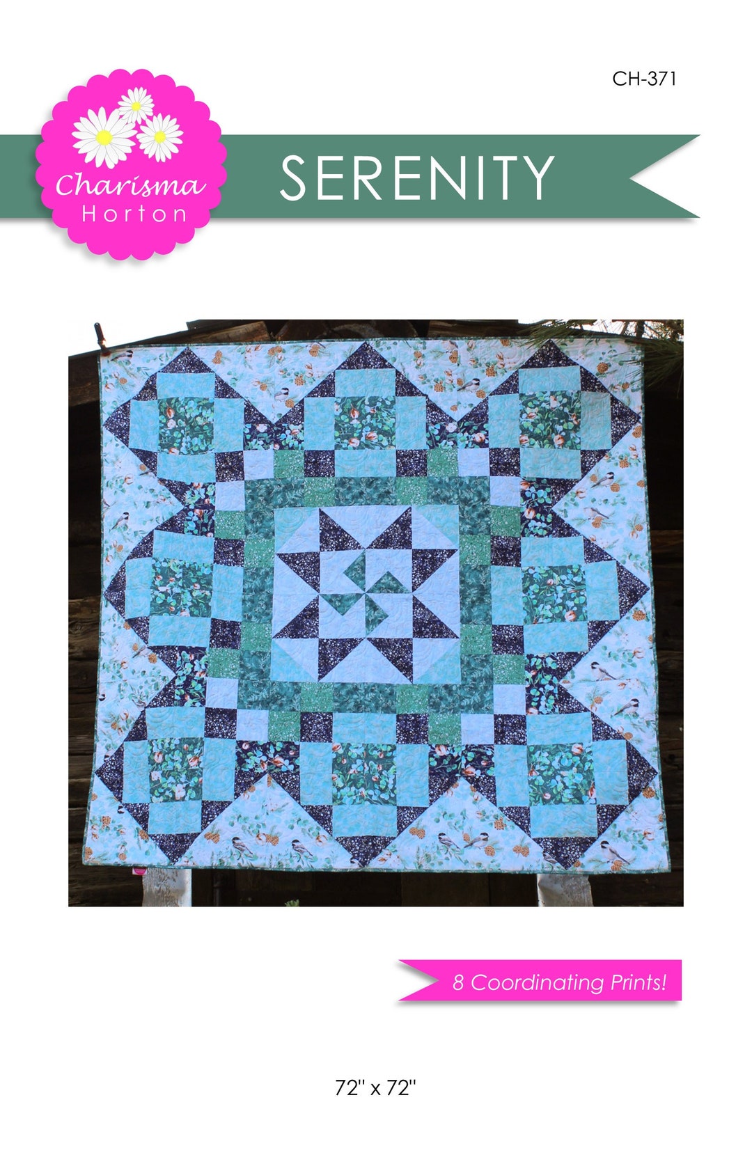 Serenity Digital Quilt Pattern - Etsy