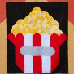 Movie Night Digital Quilt Pattern - Etsy