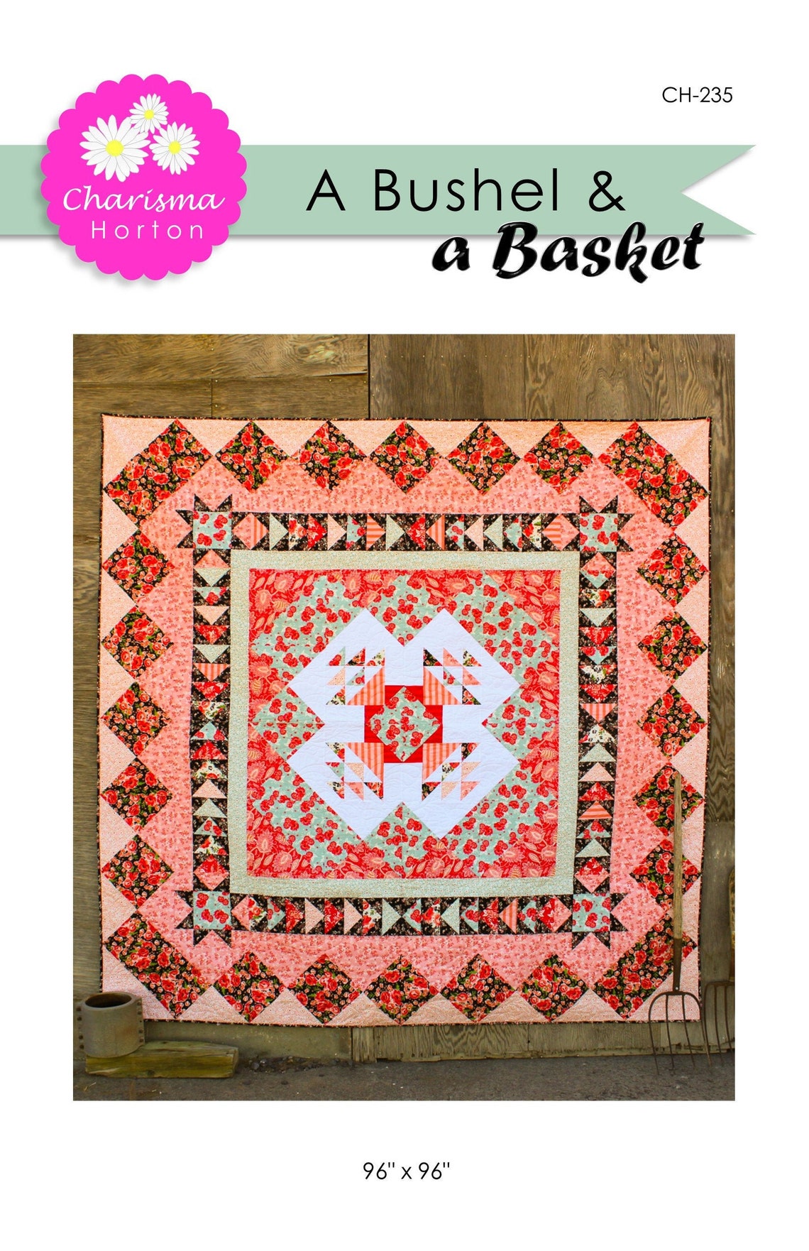 A Bushel and A Basket Digital Quilt Pattern - Etsy