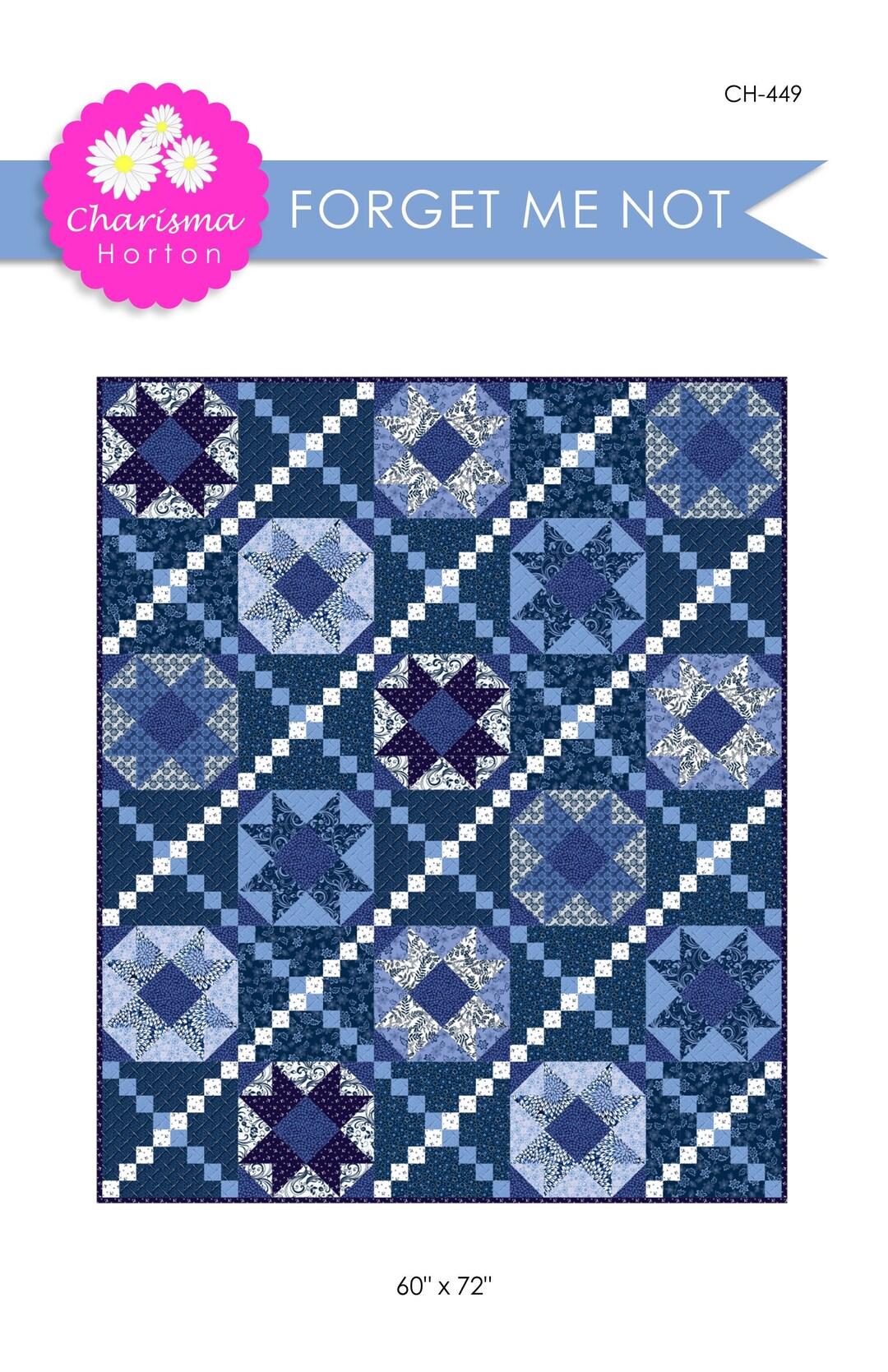 Forget Me Not Quilt Pattern - Etsy
