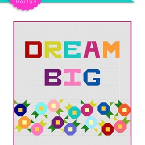 Dream Big Digital Quilt Pattern - Etsy