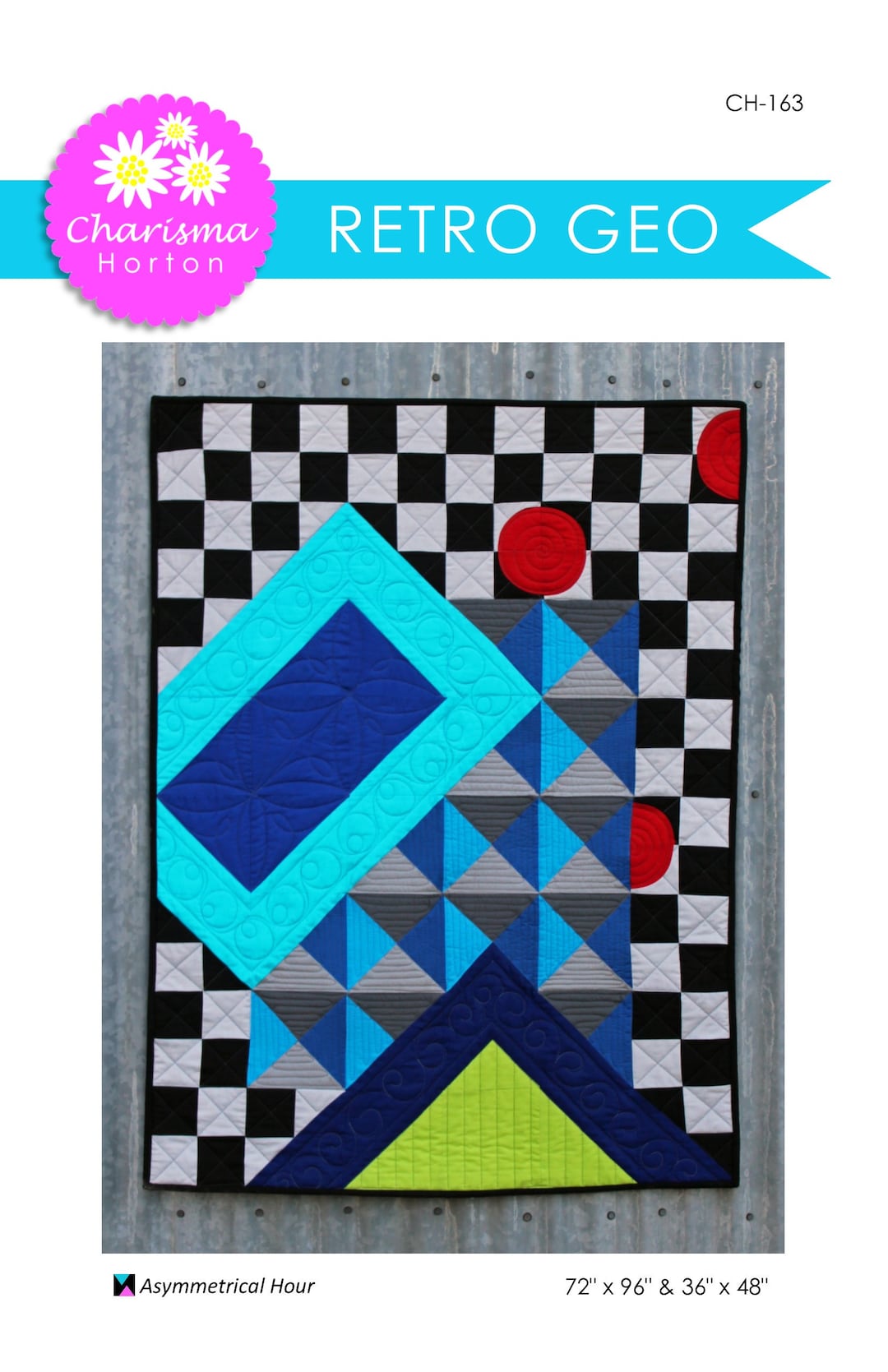 Retro Geo PDF Pattern - Etsy