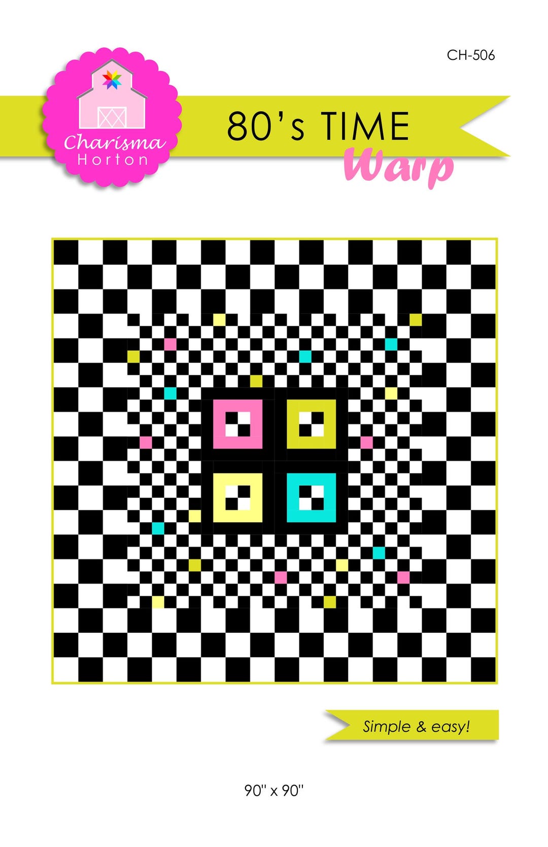 80's Time Warp Quilt Pattern - Etsy