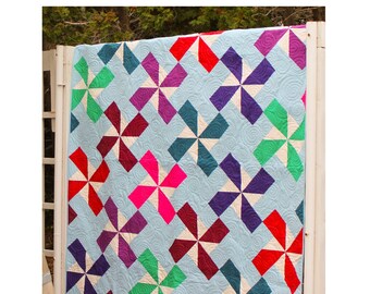 Primrose Hill Quilt, Quilt Pattern, English Paper Piecing, Hexie Quilt ...