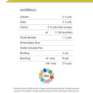 Abide Digital Quilt Pattern - Etsy