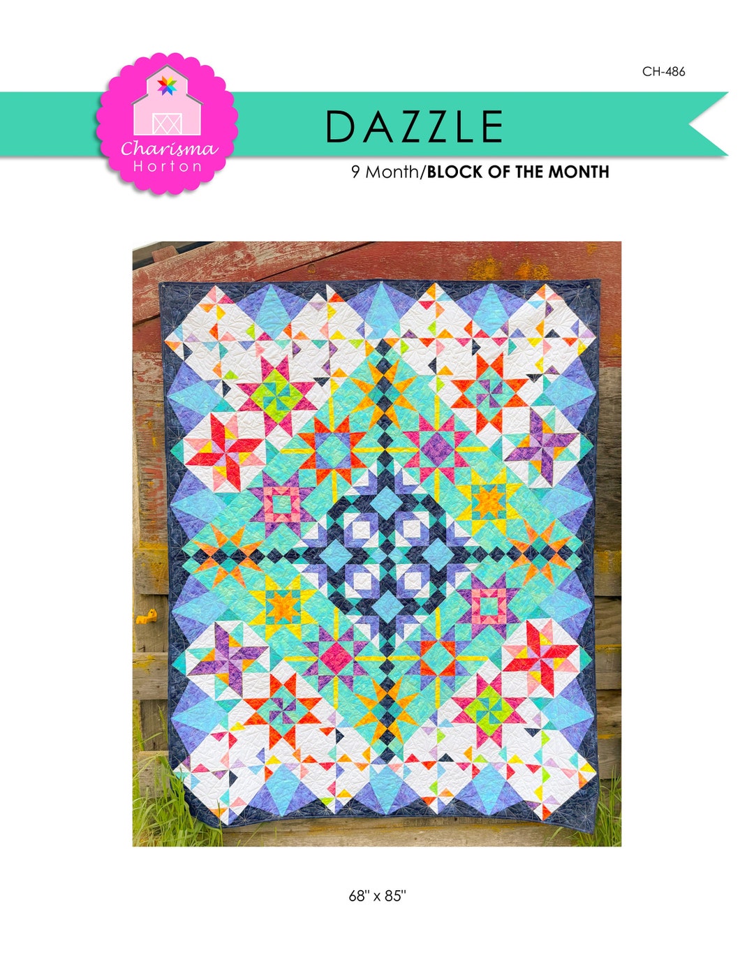 Dazzle Bom Digital Quilt Pattern - Etsy