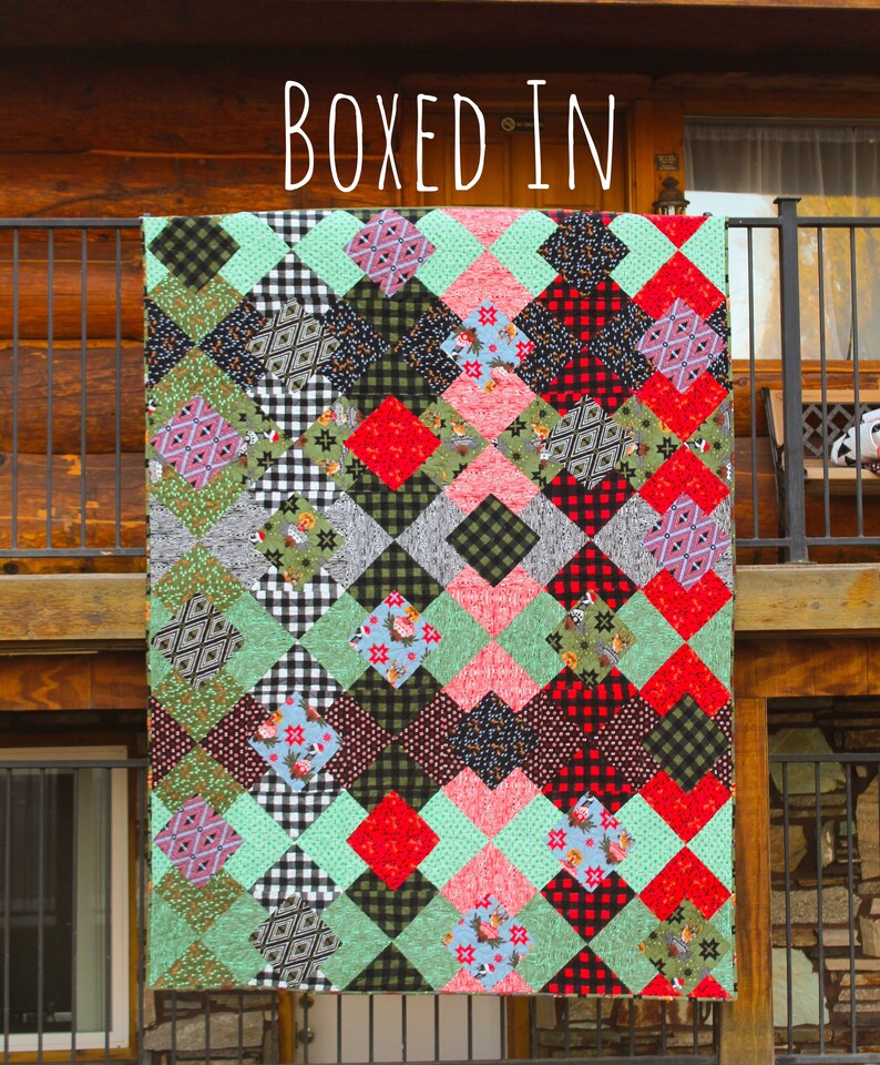 Boxed in Digital Pattern - Etsy