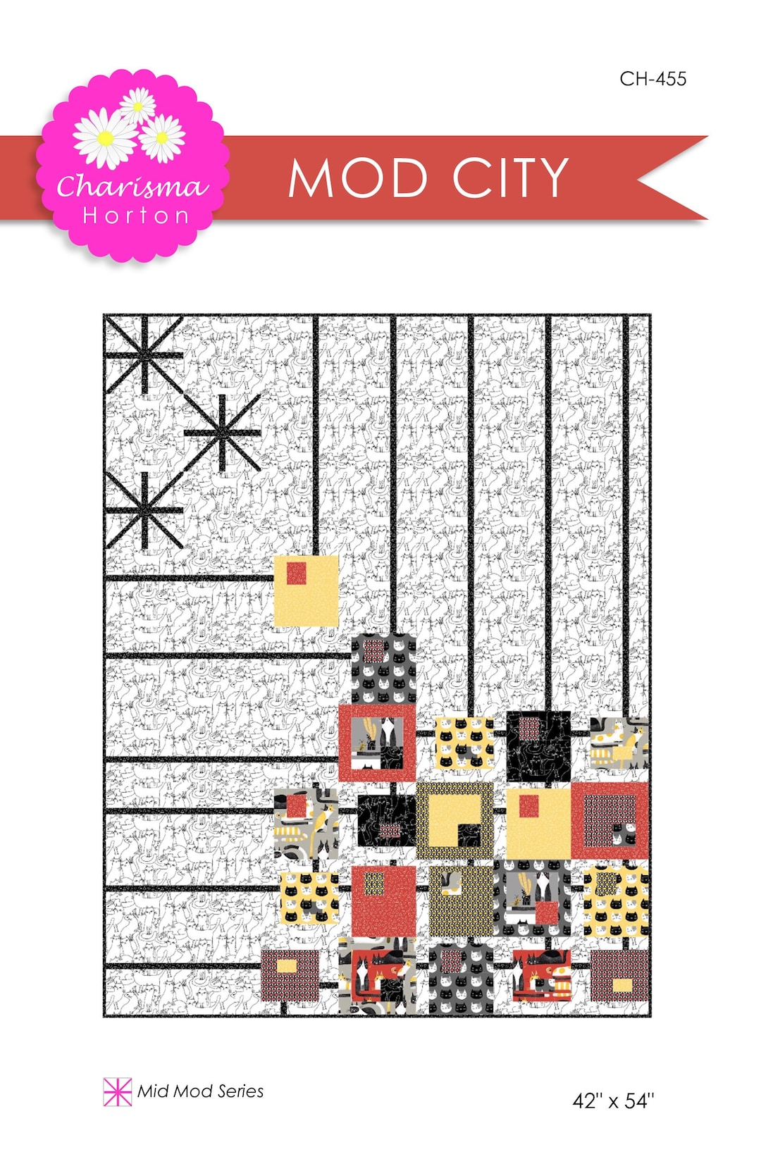 Mod City Digital Quilt Pattern - Etsy