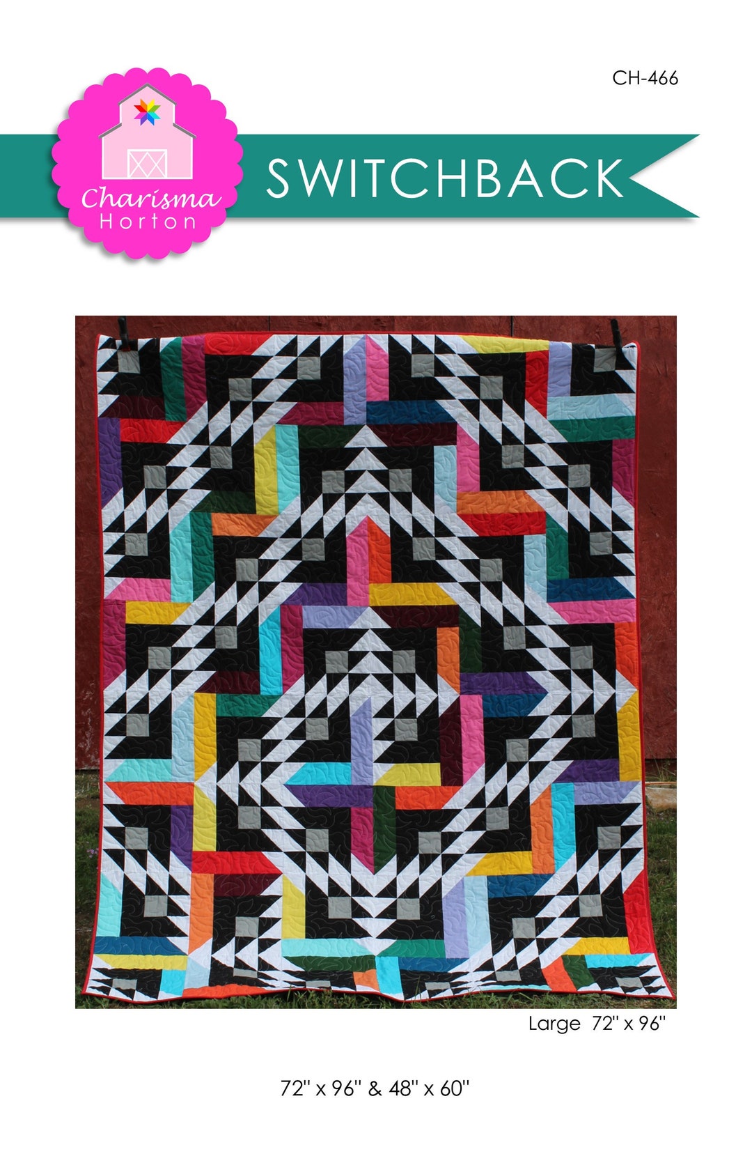 Switchback Digital Quilt Pattern - Etsy