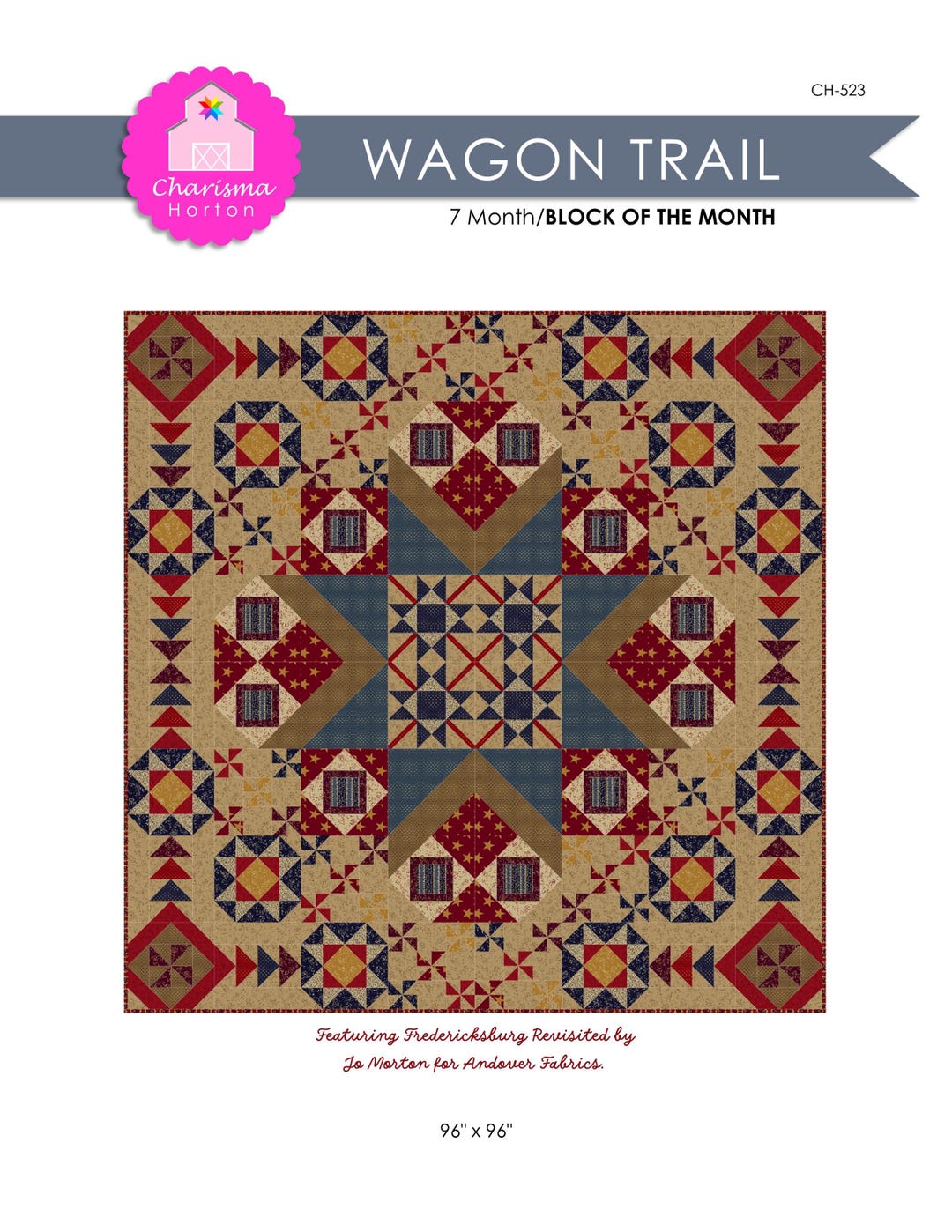 Wagon Trail BOM Quilt Pattern - Etsy