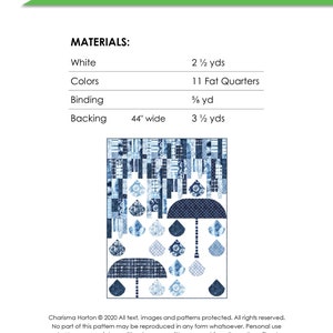 Drop Digital Quilt Pattern - Etsy