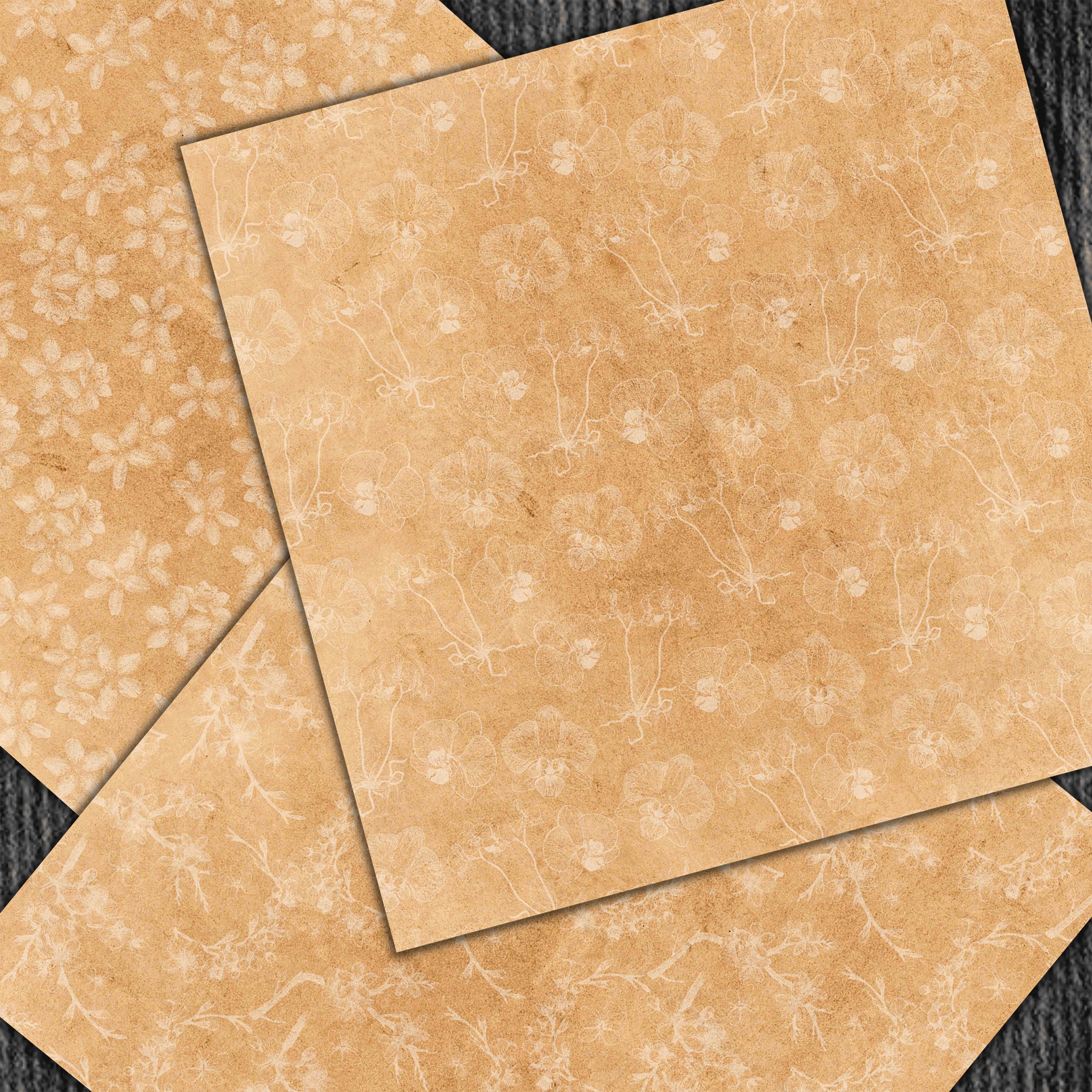 Old Paper, Digital Paper Pack, 32 Printable Vintage Paper Sheets, Junk ...