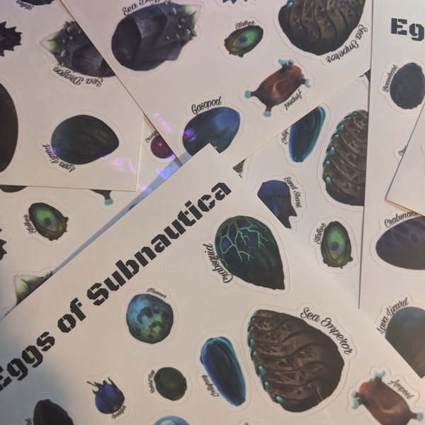 Subnautica Stickers - Etsy