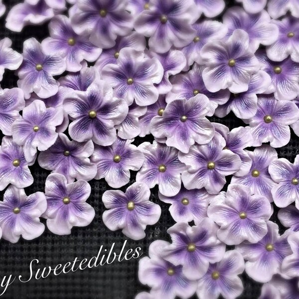 Gum Paste Flowers - Etsy