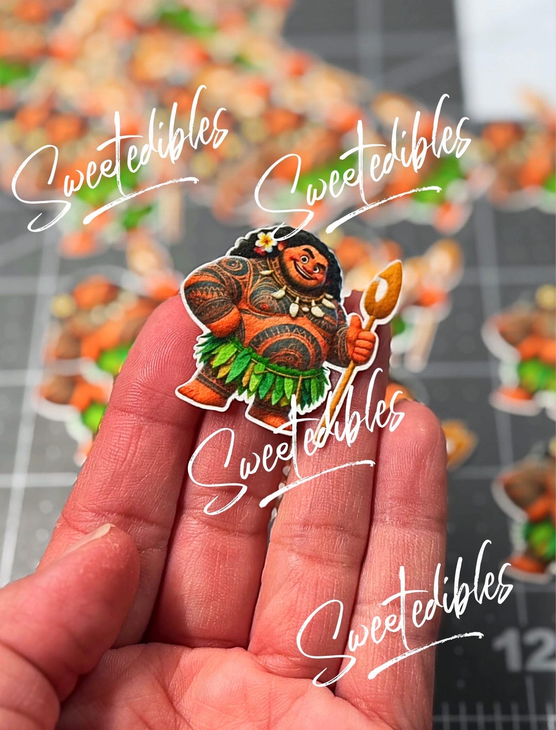 Edible Smart Paper Maui From Moana AI Generated Image - Etsy