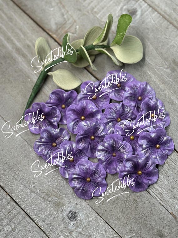 Purple Gum Paste Flowers ***NEW CLASS*** Gum Paste Hellebore Sugar
