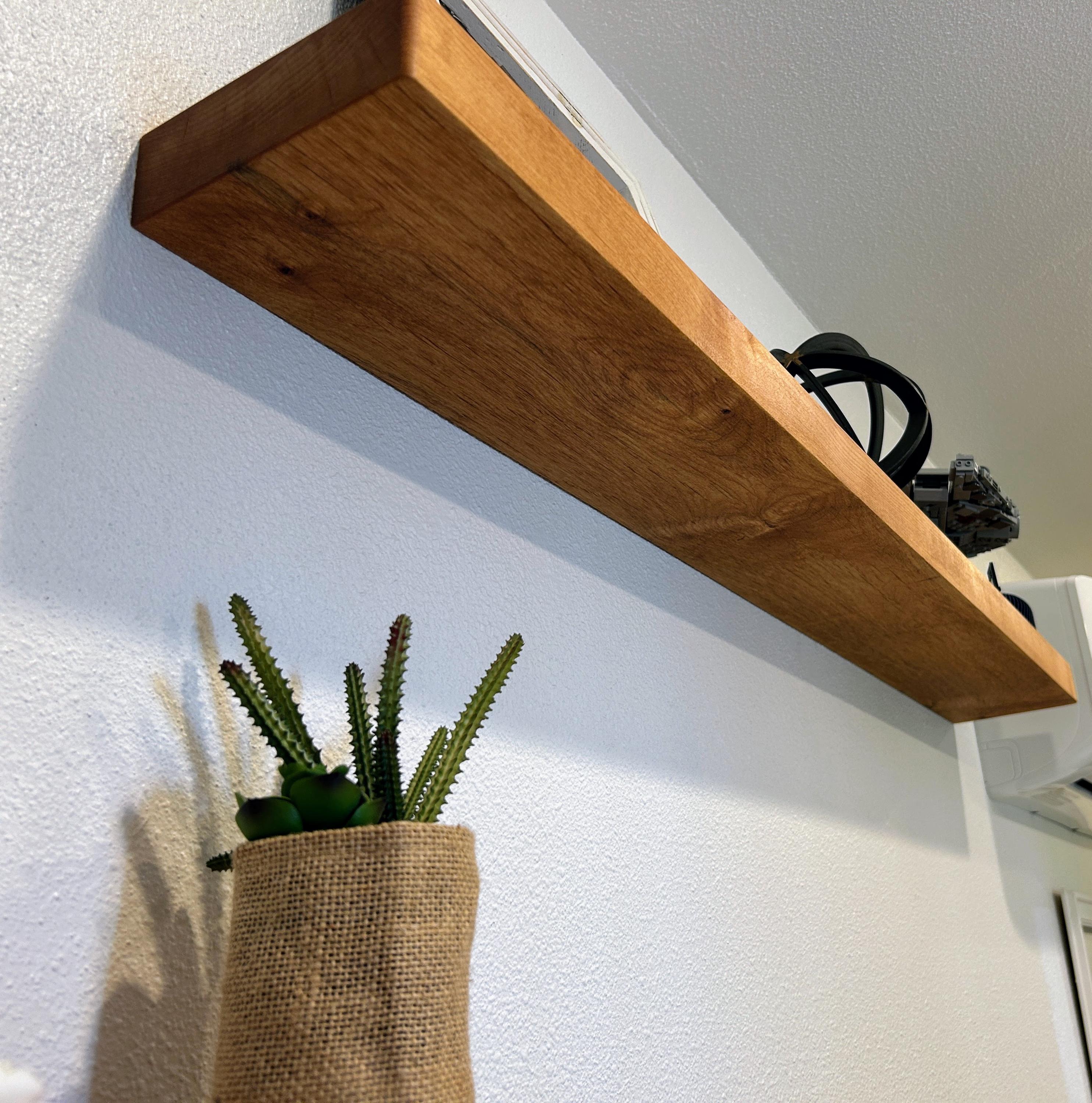 Beautiful Solid Wood Floating Shelves - Etsy