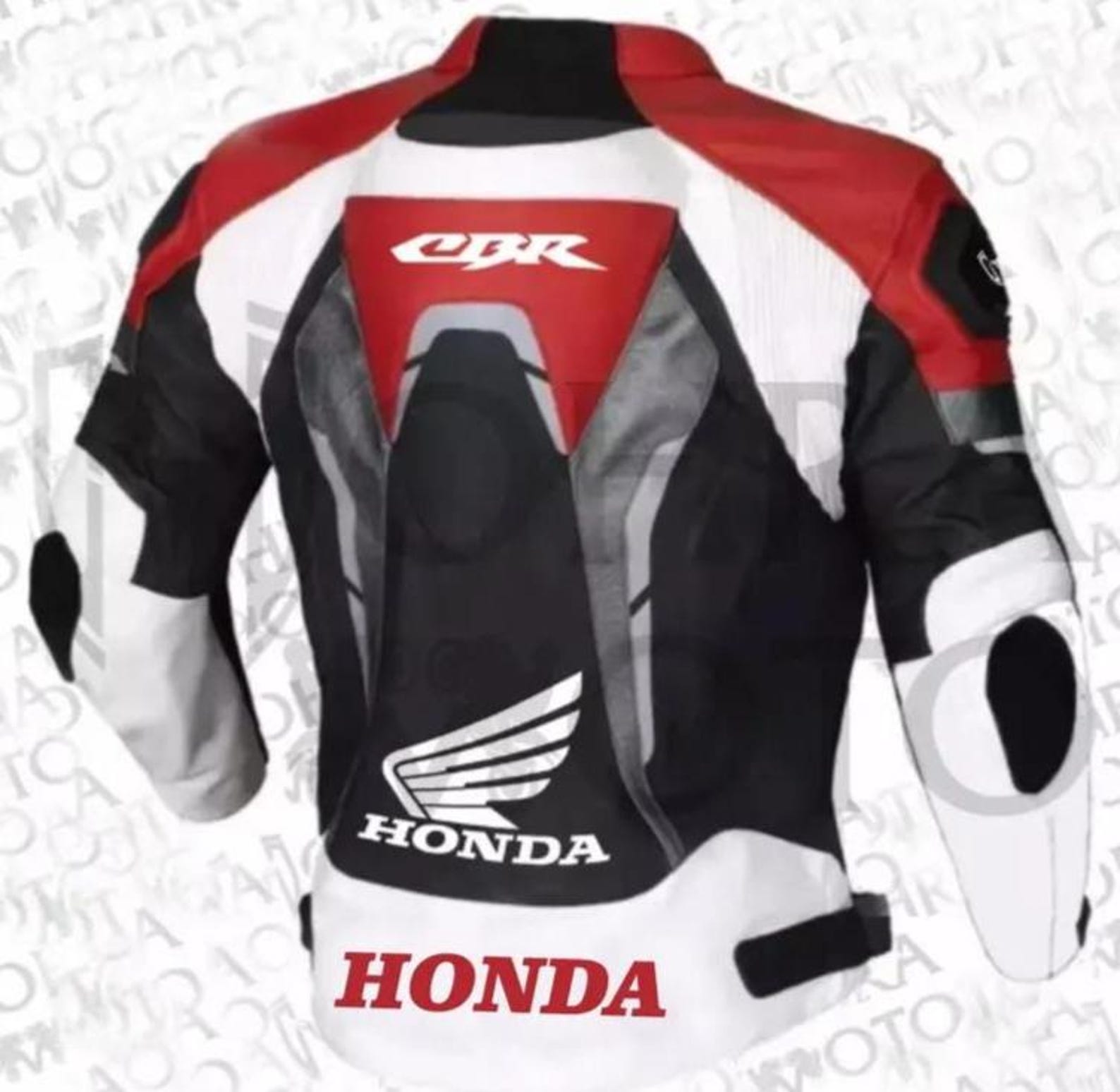 HONDA Motorcycle Racing Leather Jacket HONDA Motorbike Leather Jacket ...