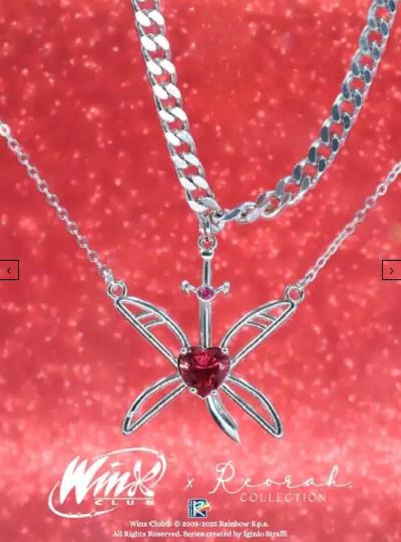 Winx Club® Musa and Riven Couple Necklace - Etsy