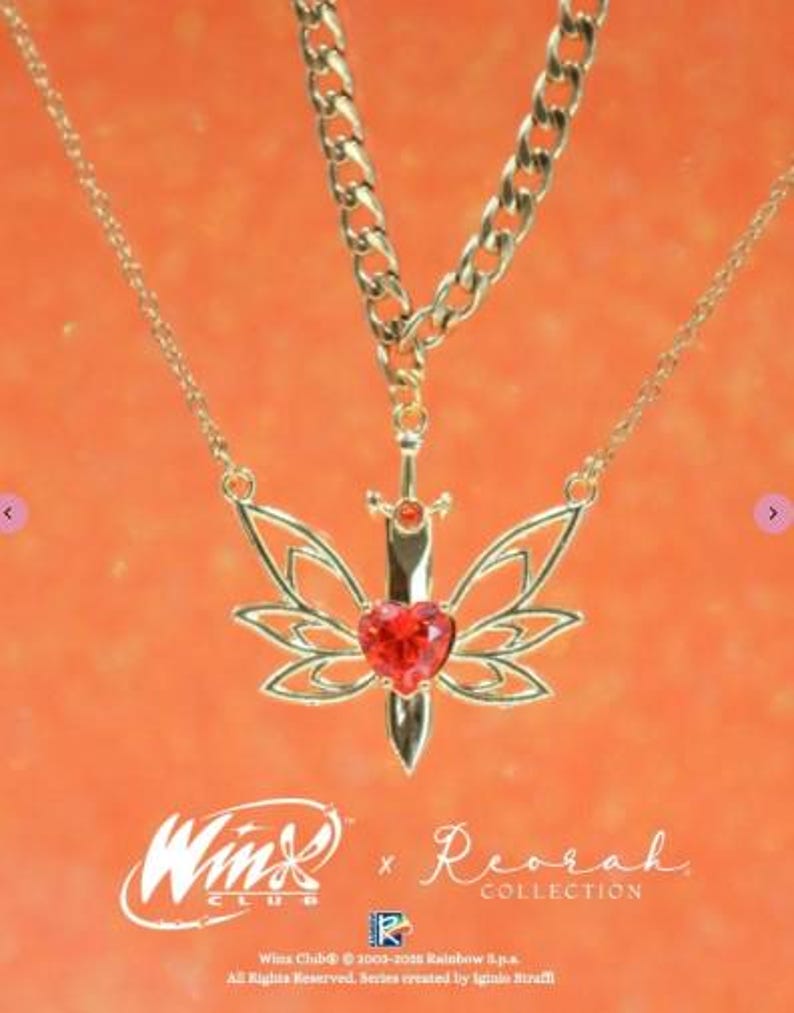 Winx Club® Stella and Brandon Couple Necklace - Etsy