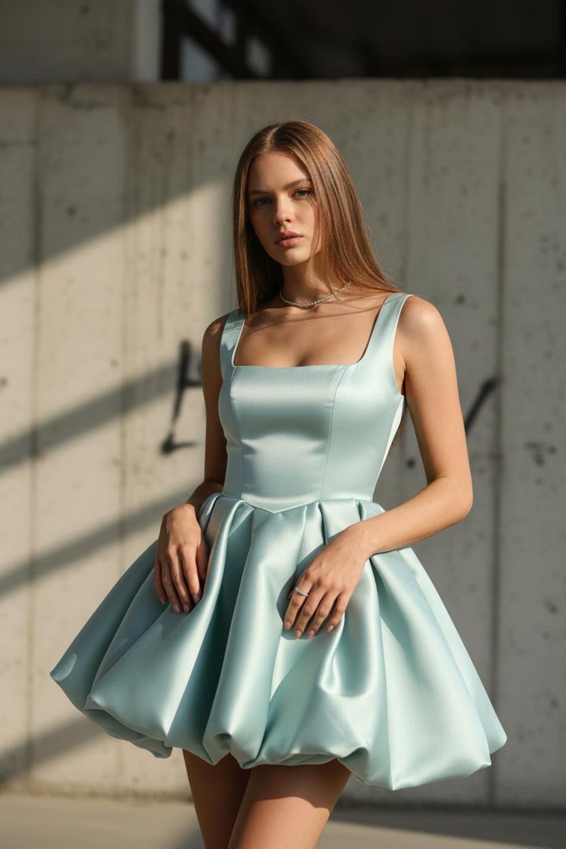 Pumpkin Dress PDF Sewing Pattern – Balloon Skirt Dress With Corset Back ...