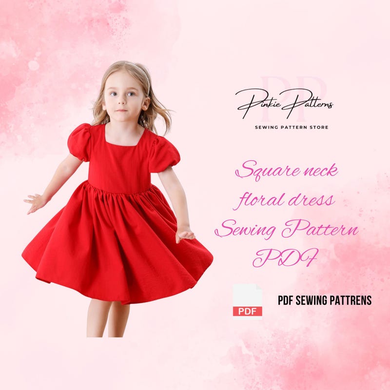 Puff Sleeve Dress Floral - Etsy UK