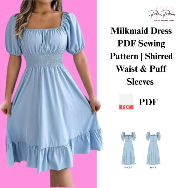 Milkmaid Dress - Etsy