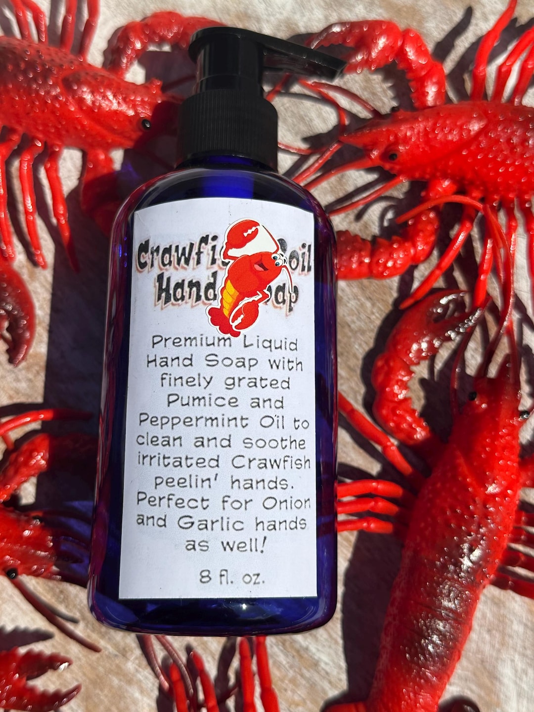 Crawfish Boil Hand Soap, Removes Odor, Seafood, Crab, Lobster, Summer ...