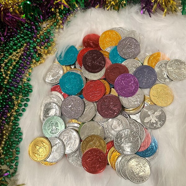 Mardi Gras Doubloons - Etsy