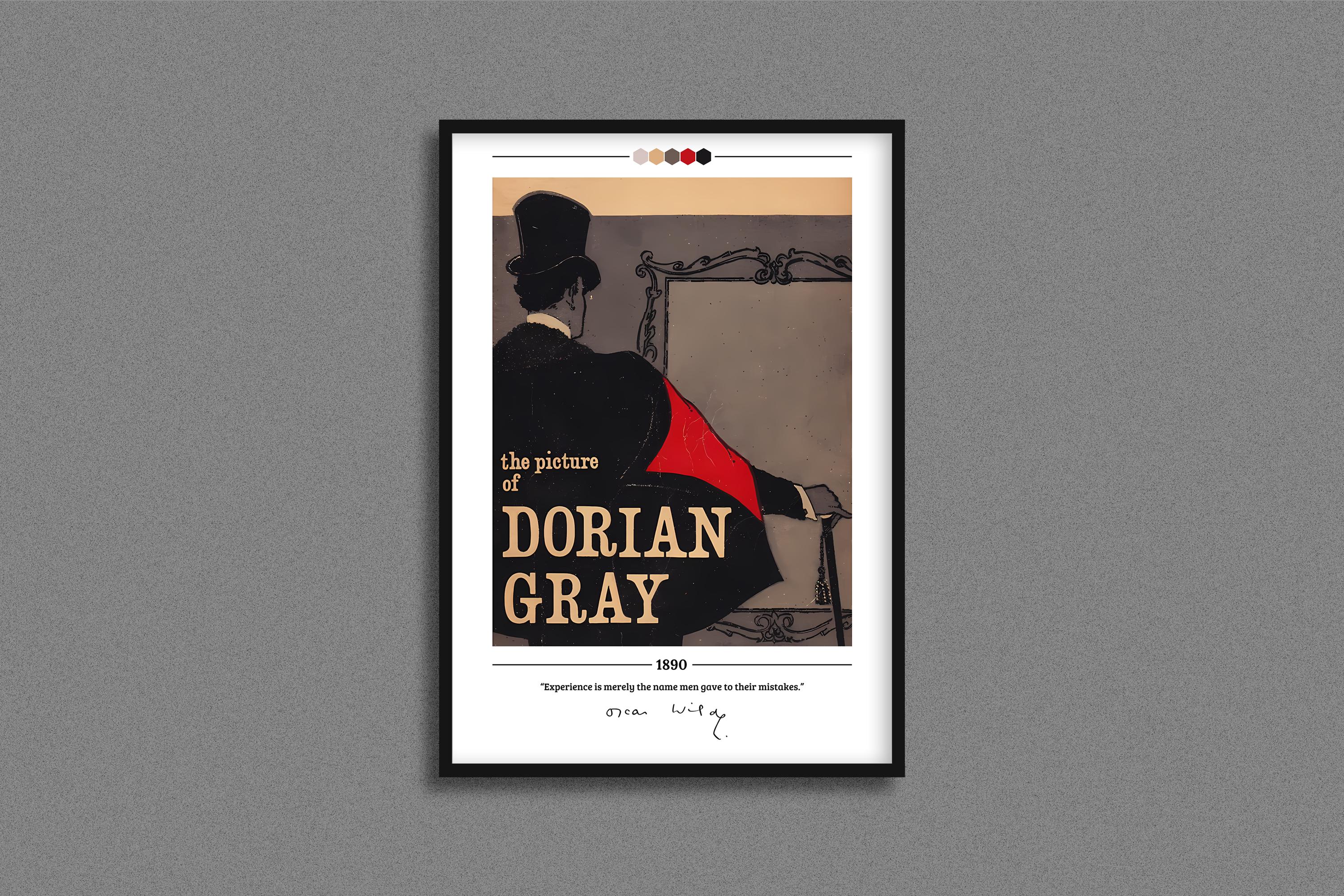 The Picture of Dorian Gray Book Cover Poster | Oscar Wilde | the ...