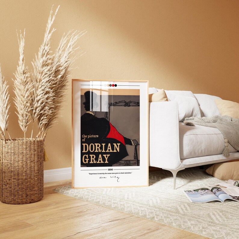 The Picture of Dorian Gray Book Cover Poster | Oscar Wilde | the ...