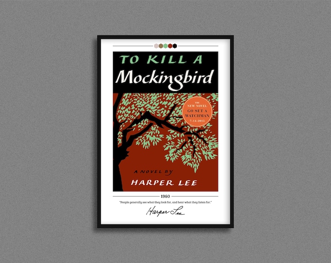 To Kill A Mockingbird Tapestry, Literary Quote Wall Hanging - Etsy Canada