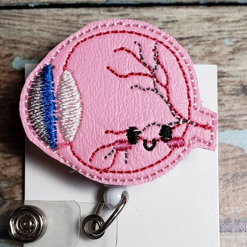 Kawaii Eye Anatomy Badge Reel Optometry Badge Optometry Id - Etsy