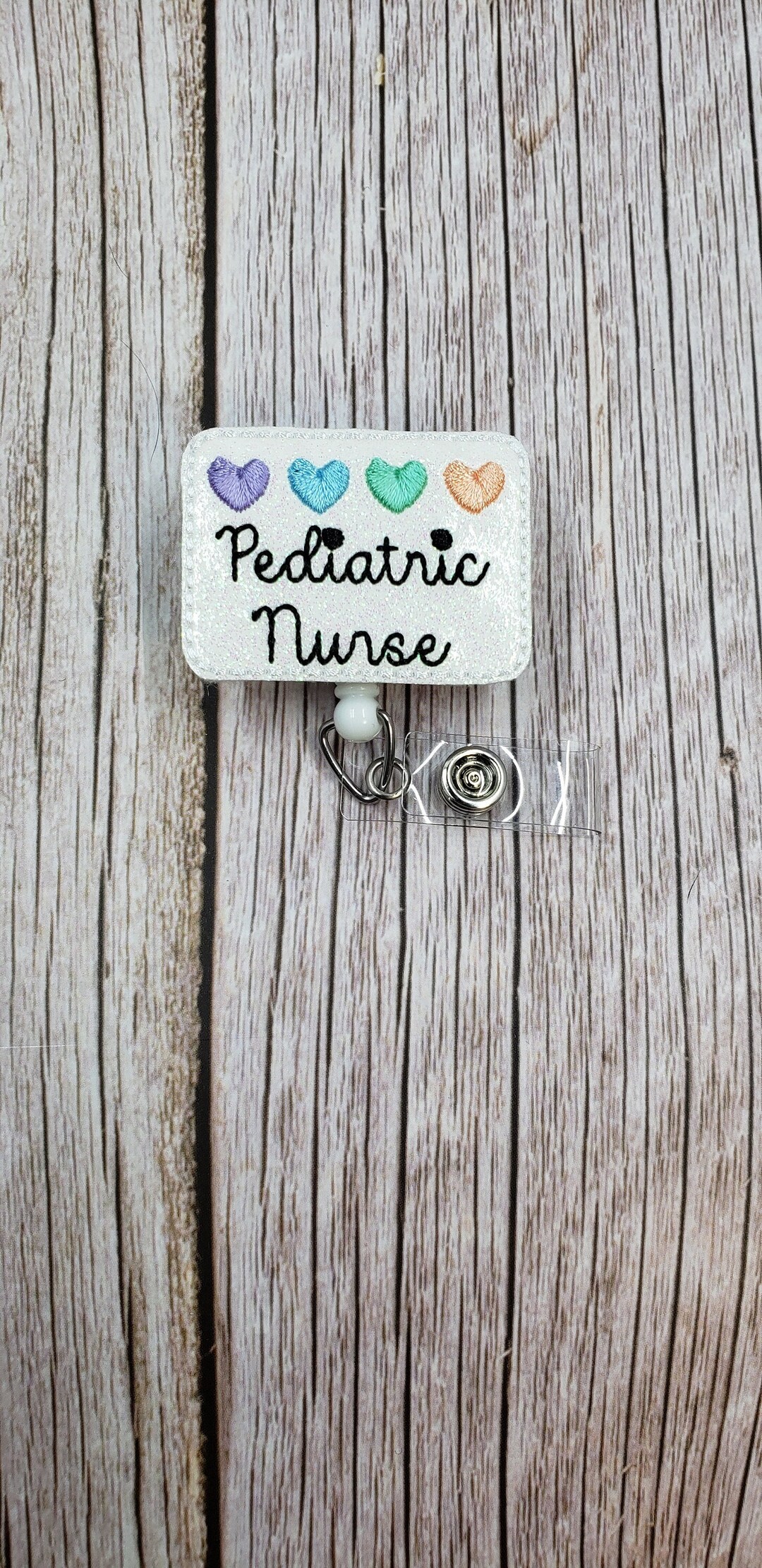 Pediatric Nurse Badge Reel, Nurse Badge Reel, Medical Badge Reel ...