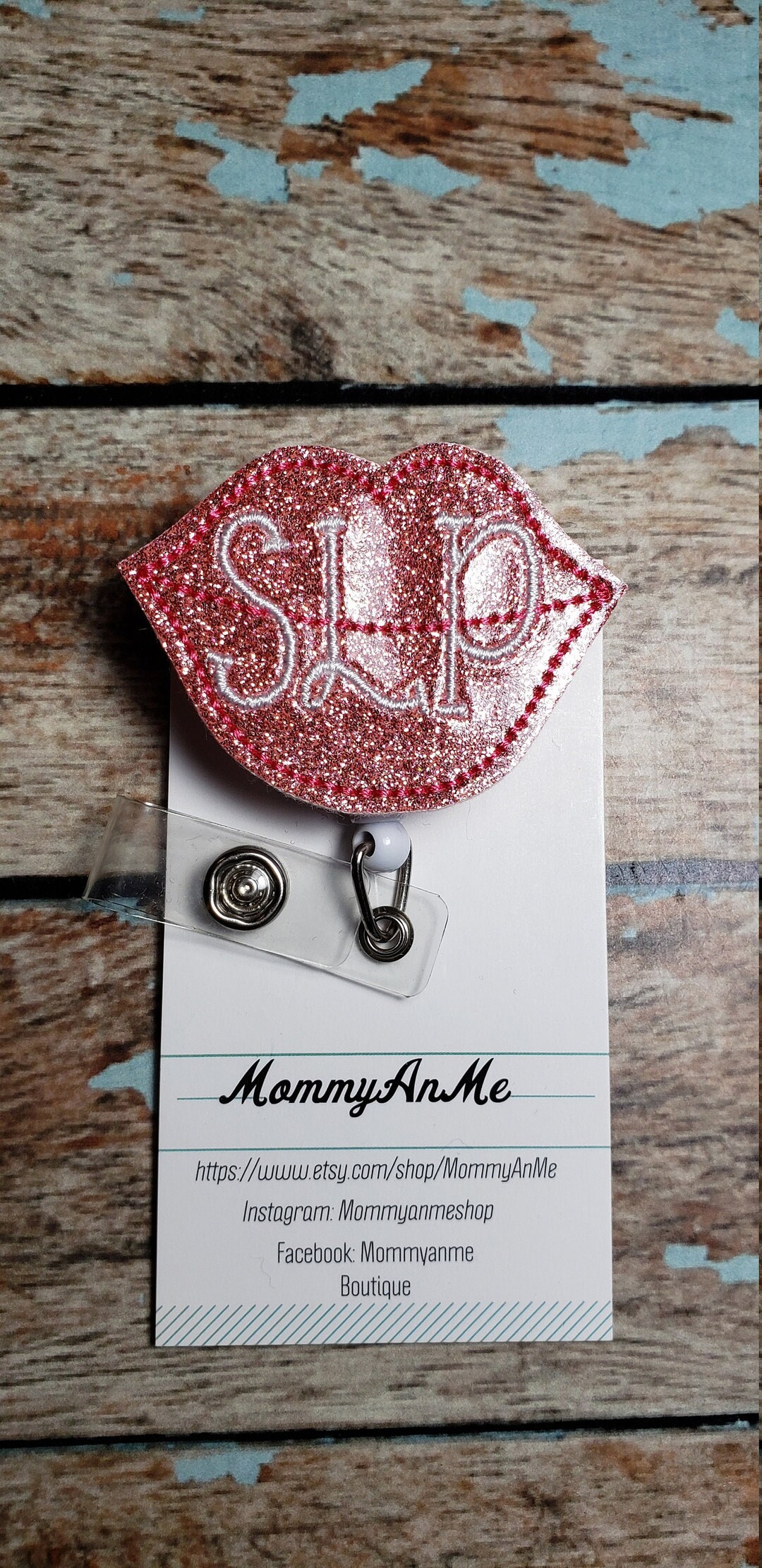 Speech Language Pathologist Badge Reel Retractable ID Badge - Etsy