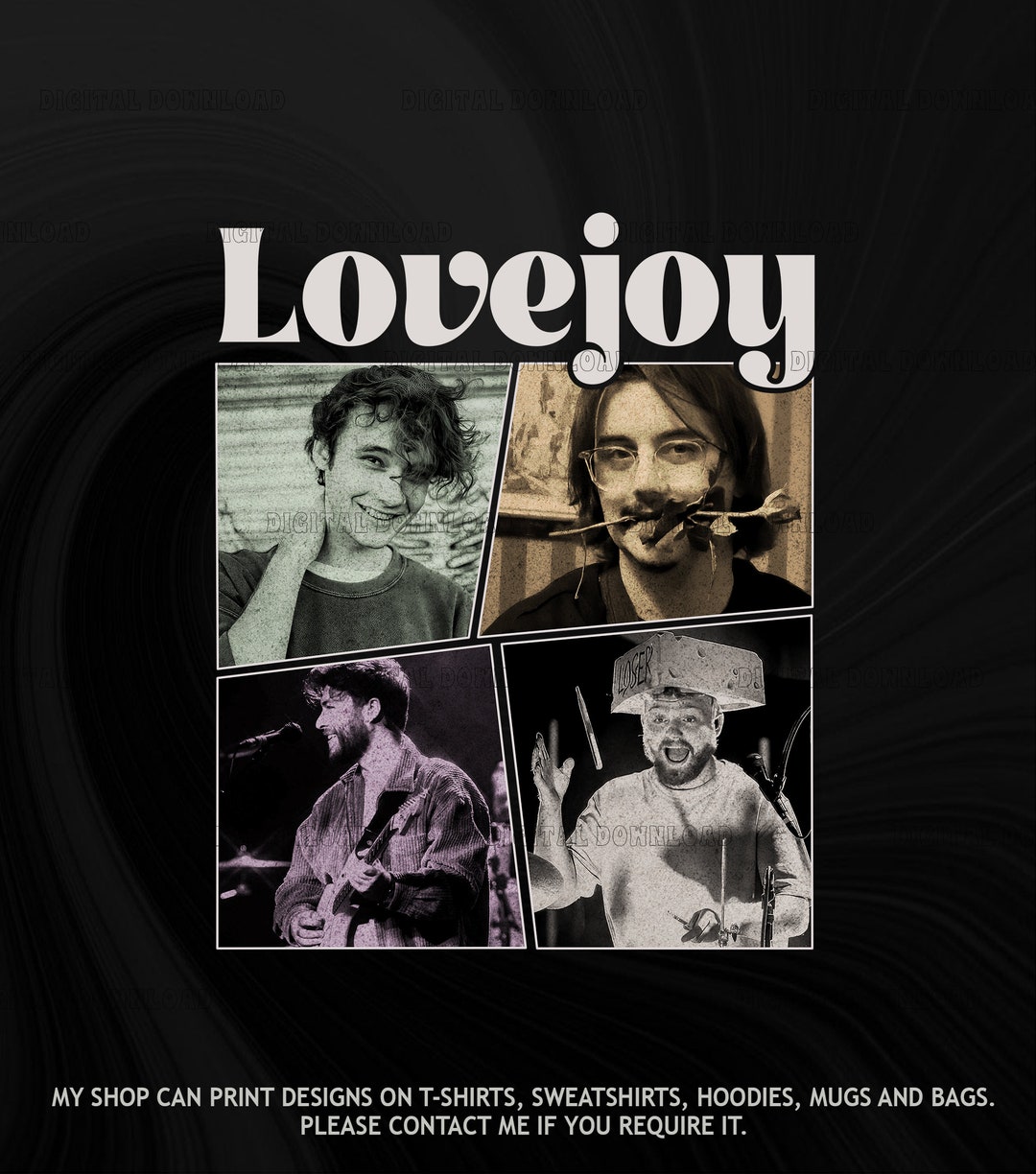 Lovejoy Png, Lovejoy Music Doodle Art PNG, Vintage Lovejoy Merch ...