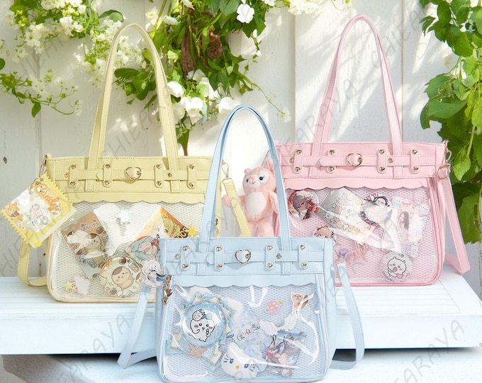 Cute Ita Shoulder Bag, Large Capacity Ita Messenger Bag, Anime Ita ...