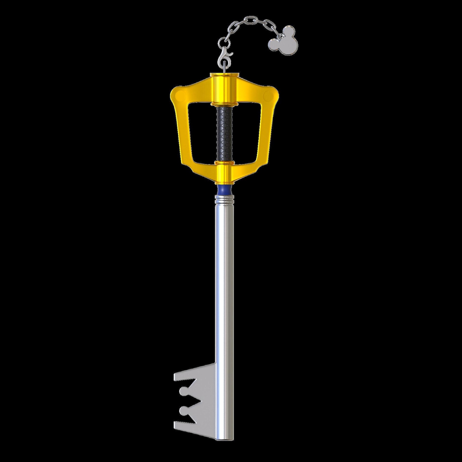 Keyblade Kingdom Hearts 3D Model, Kingdom Key Cosplay STL File, KH3 ...